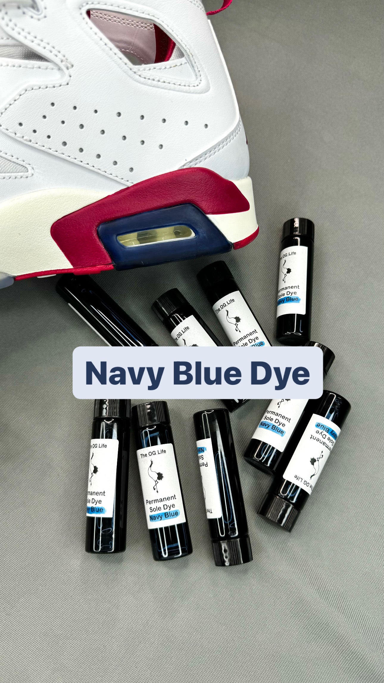 Navy Blue Permanent Sole dye •Free Shipping• – The OG Life