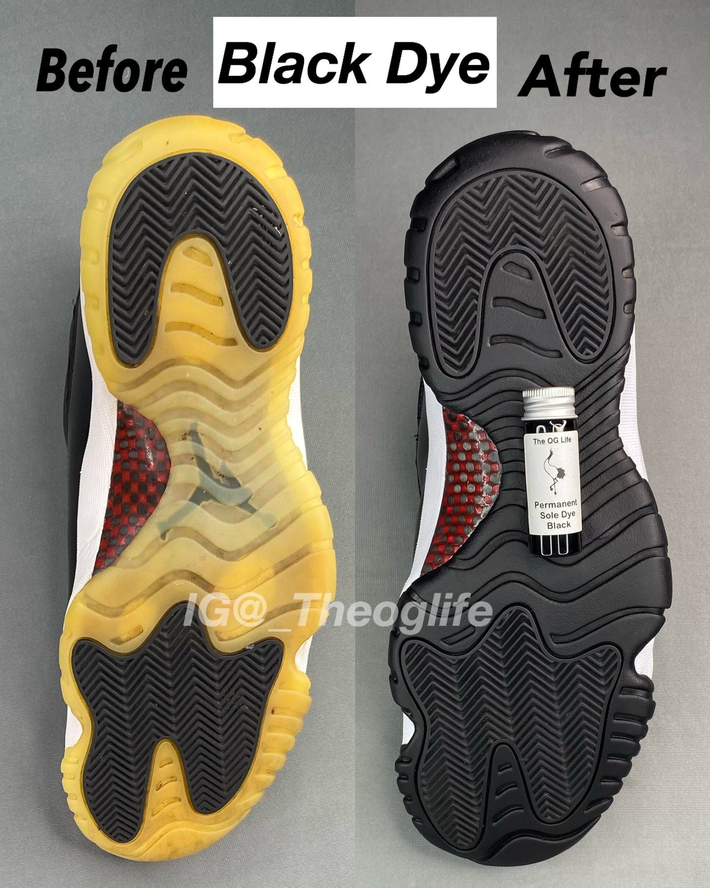 Black Permanent Sole dye •Free Shipping• – The OG Life